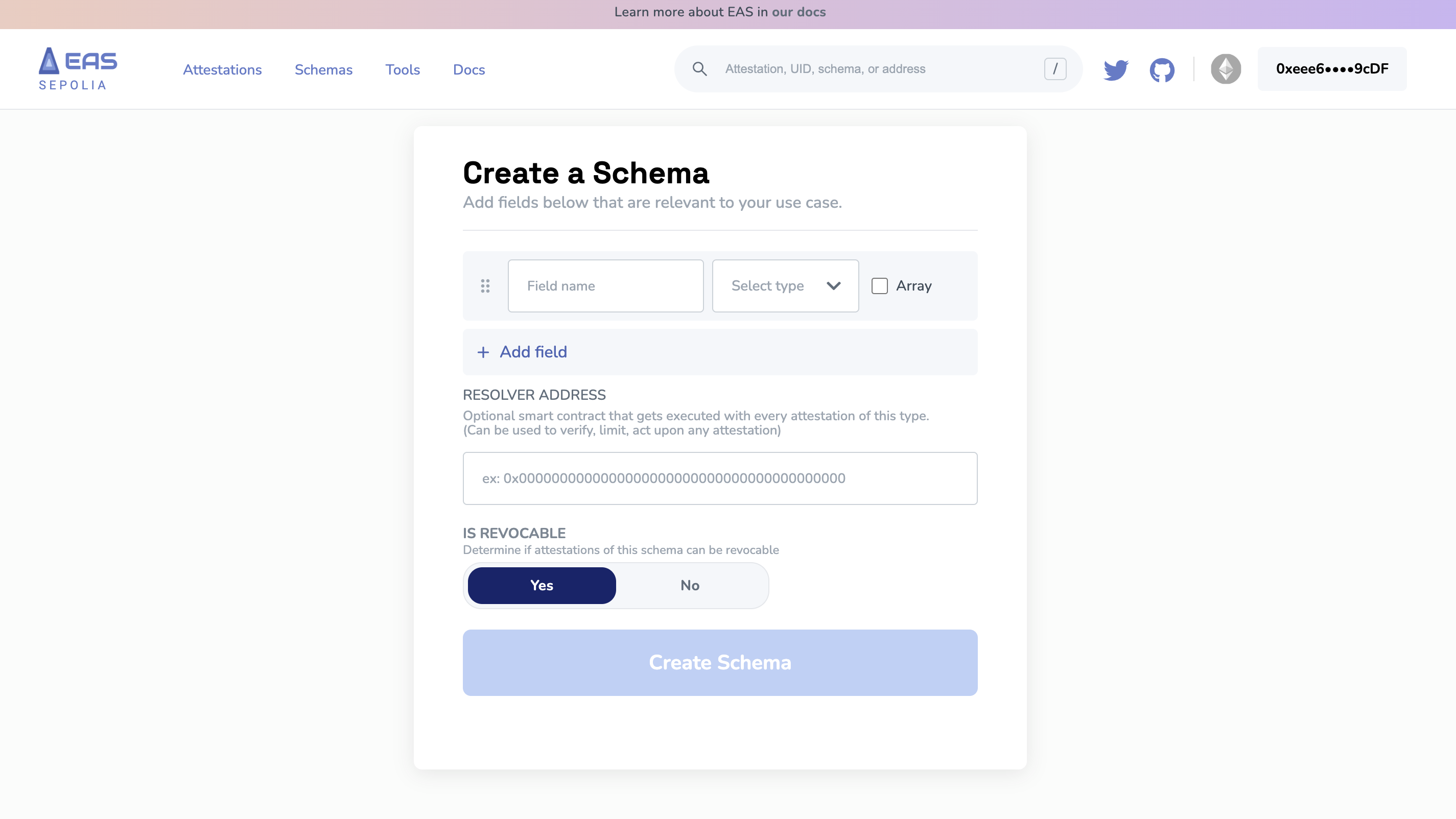 Ethereum Attestation Service